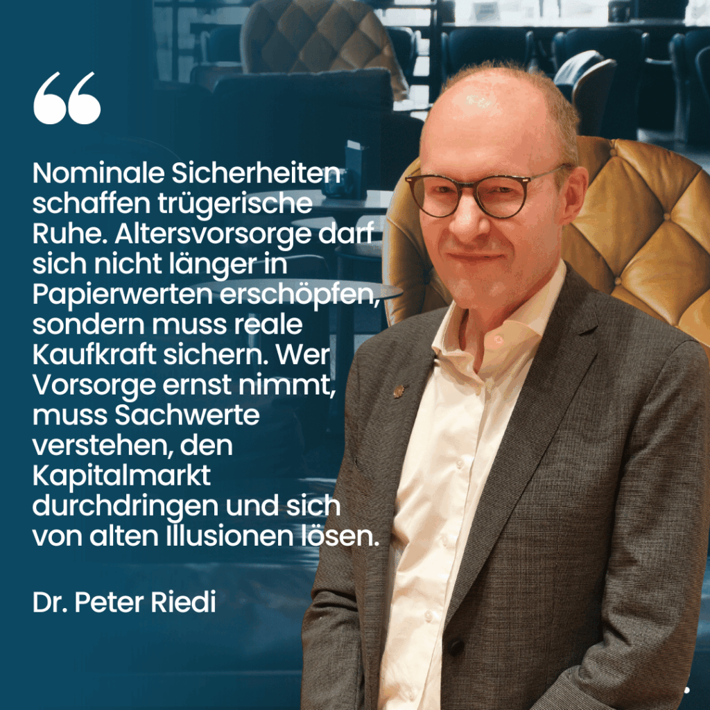 Die Absicherung im Alter muss zukunftsfest werden - Dr. Thomas Schulte ...